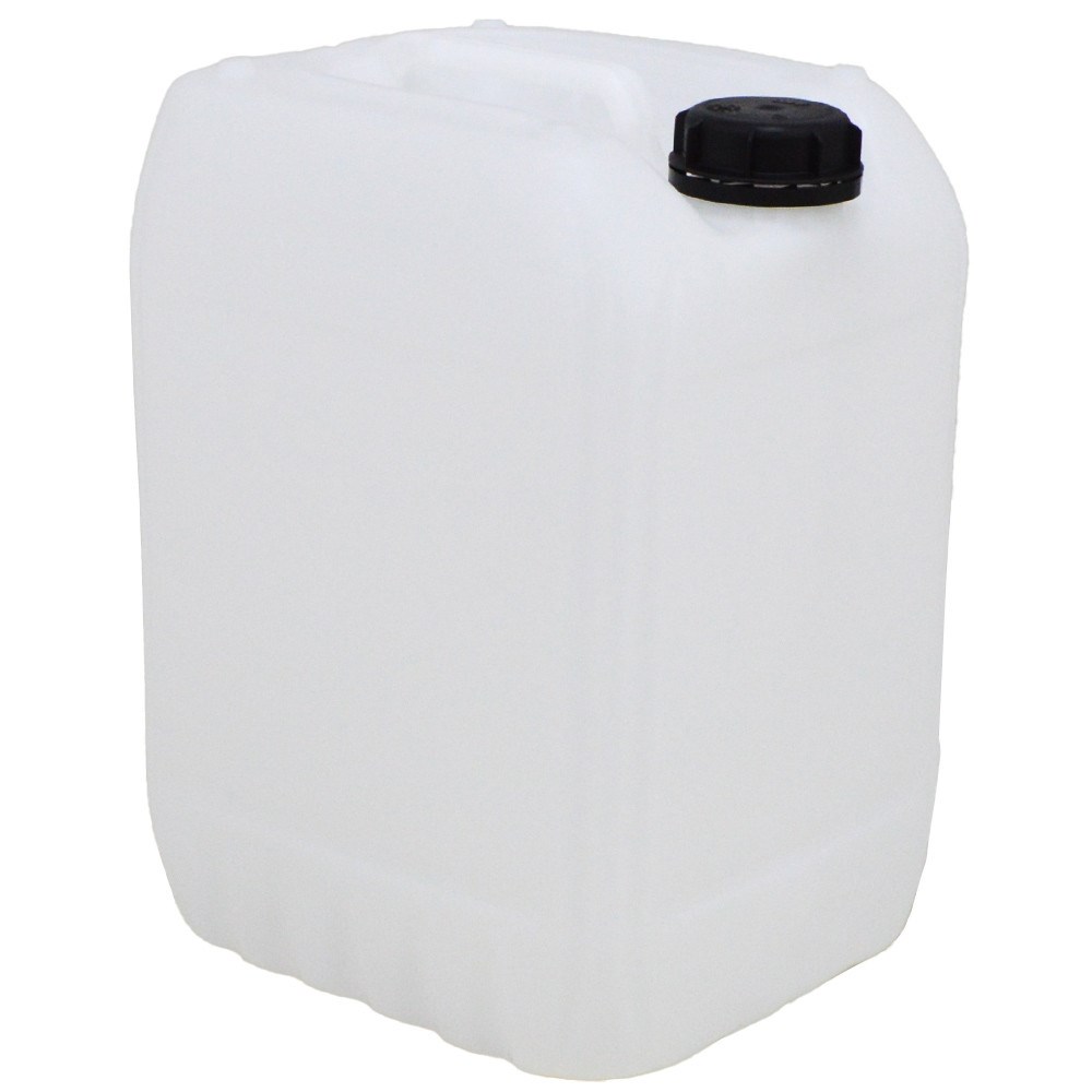 20 Litre Stackable Plastic Jerry Can - Natural | Stronghold Global
