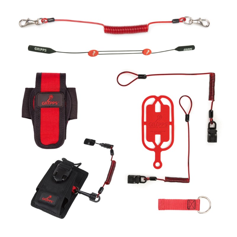 GRIPPS® PPE Drop Prevention Pack With Radio Holster | Stronghold Global