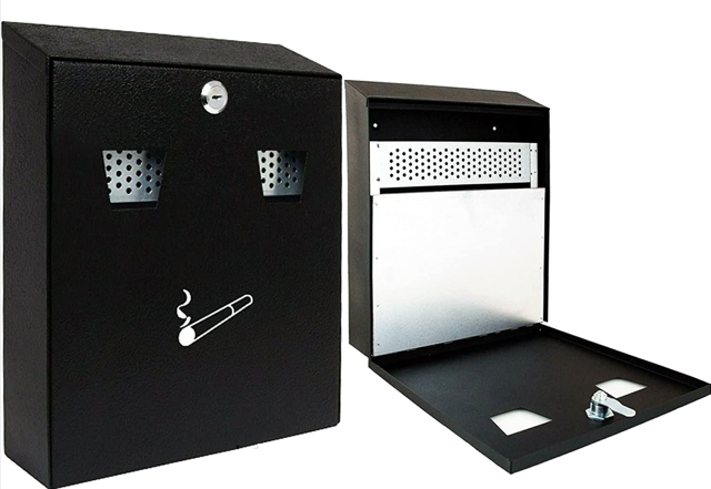 Wall Mounted Cigarette Bin | Stronghold Global
